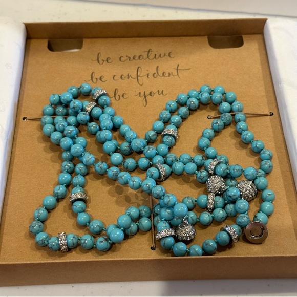 Chloe + Isabel | Jewelry | New Chloe Isabel Turquoise Pearl Convertible ...